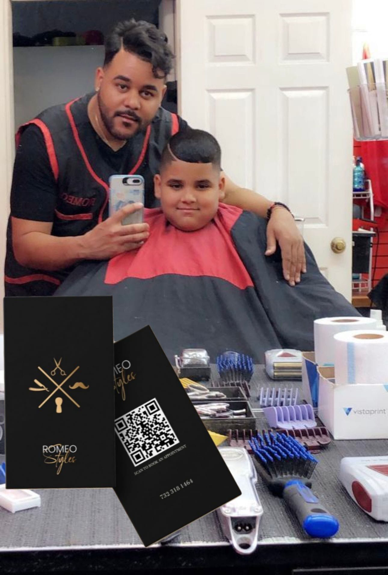 Romeo Style @ The Class barbers Shop